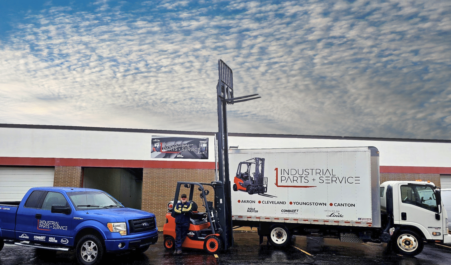 Industrial Parts and Service | Combilift, Linde, Aisle Master